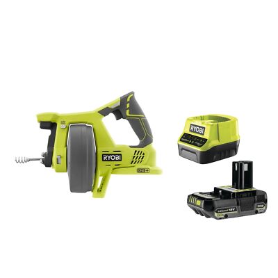 Ryobi R18DA-0 Battery drain cleaner 18V ONE+ Max Ø50mm Head Ø16mm 7.6m ...