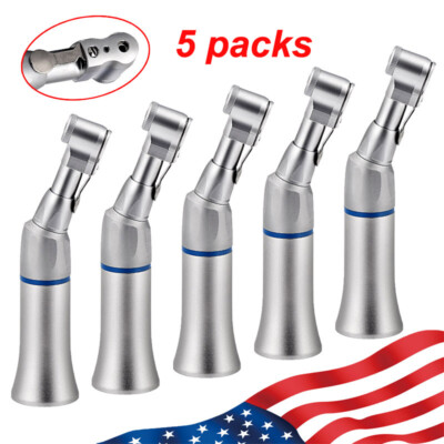 5 PCS NSK Style Dental Slow Low Speed Contra Angle Handpiece E-type ...