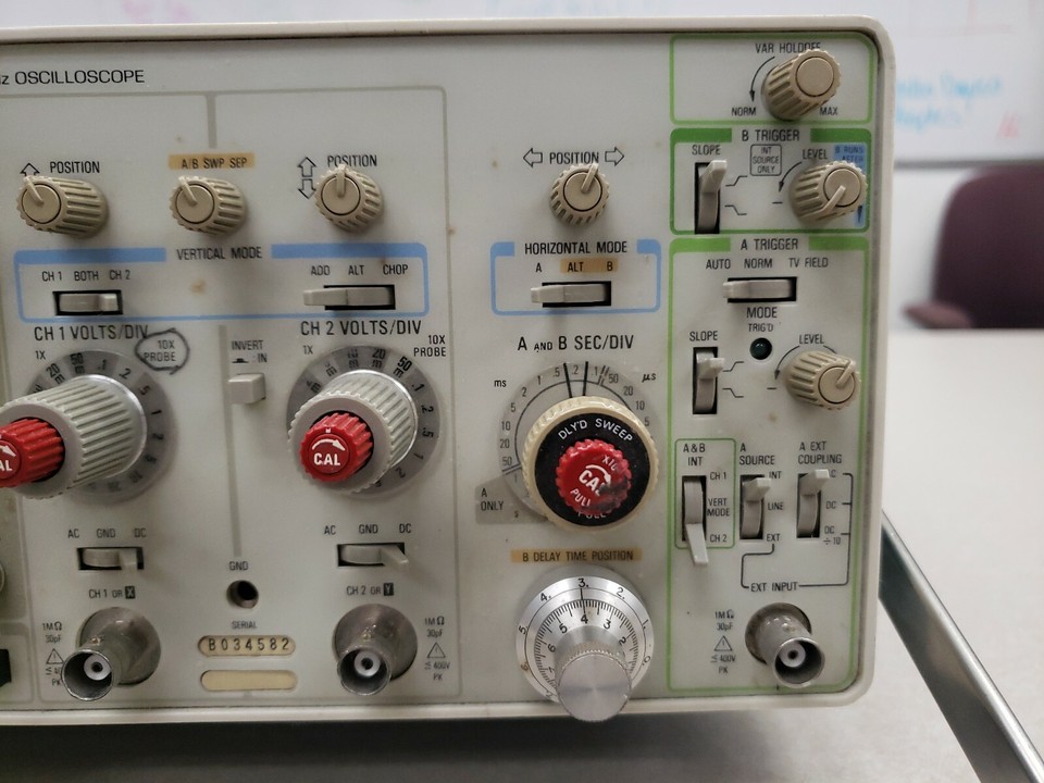 Tektronix 2215 60MHz Analog Oscilloscope (78-241-12) | eBay