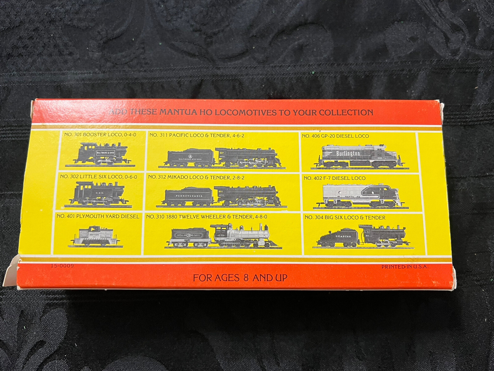 RF19 MANTUA H0 719-08 U.S. Personenwagen "1890 PASSENGER CAR DEN. & R.G ...