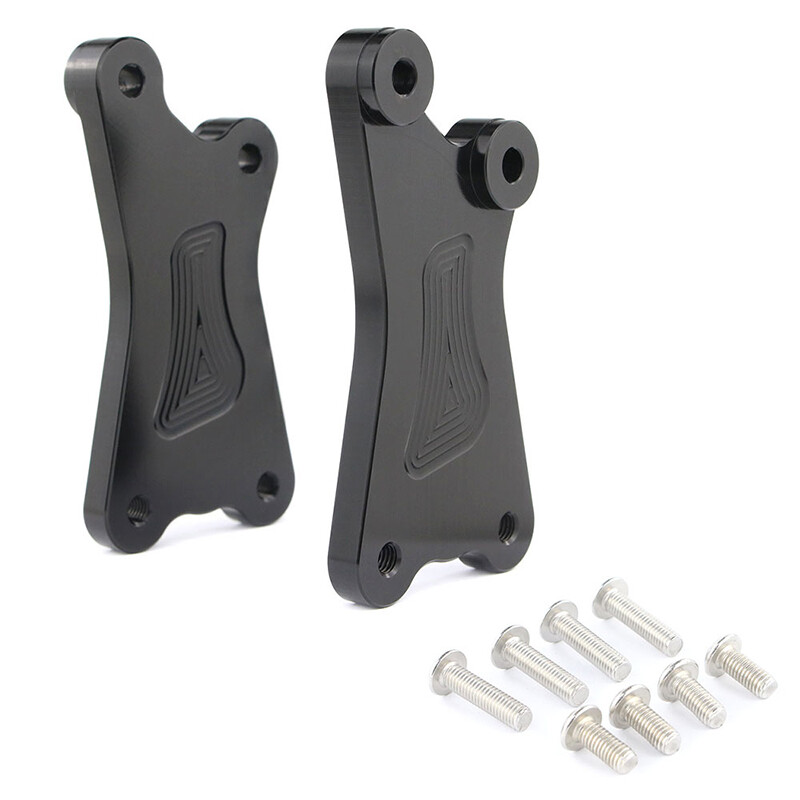 Fit For KAWASAKI KLR650 2022-2024 Windshield Wind Screen Riser Black | eBay