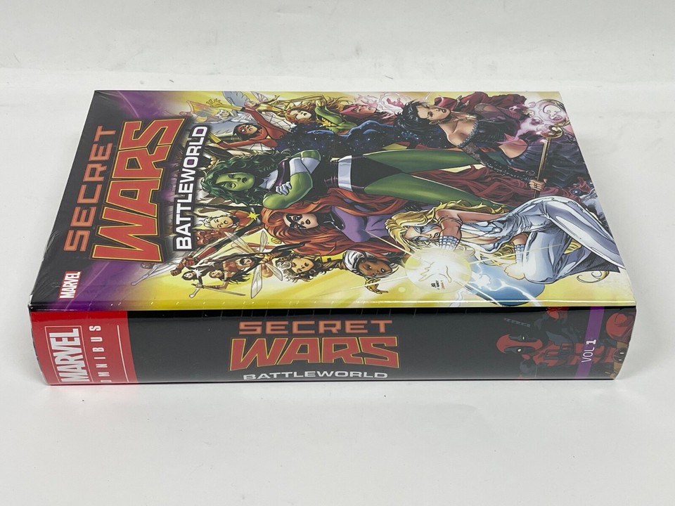 Secret Wars Battleworld Omnibus Vol 1 JIM CHEUNG REGULAR COVER Marvel ...
