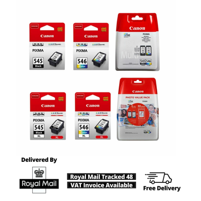 Canon PG545/PG545XL, CL546/CL546XL Ink Cartridges For Pixma MG2950 ...