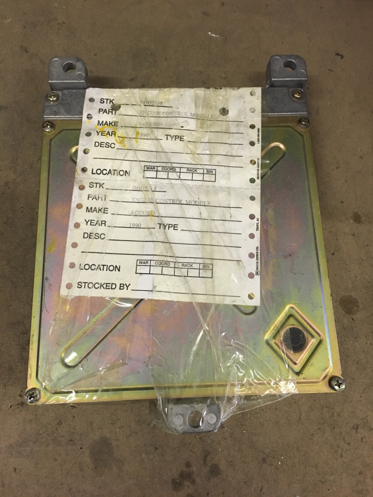 1990 HONDA ACCORD OEM ENGINE COMPUTER BOX 37820-PT3-L71 | eBay