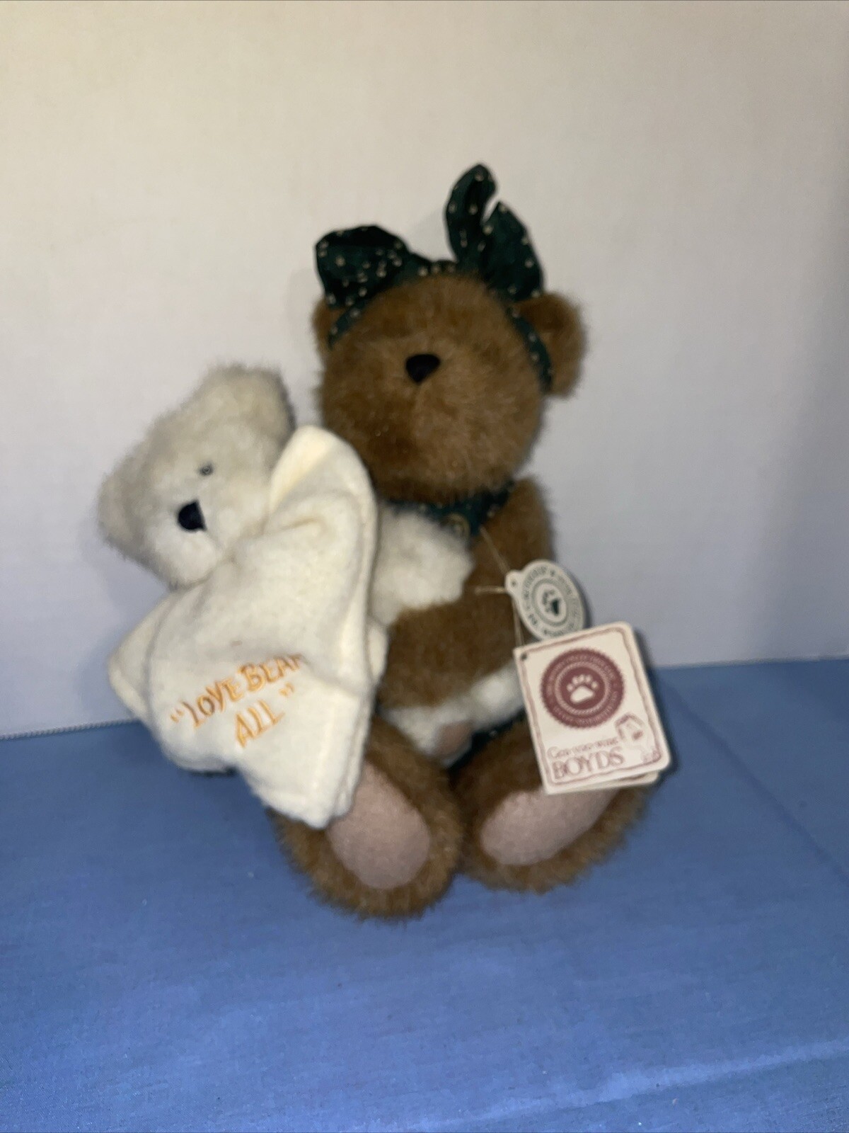 The Boyds Collection LTD Bear And Baby 10" LoveBears All | eBay