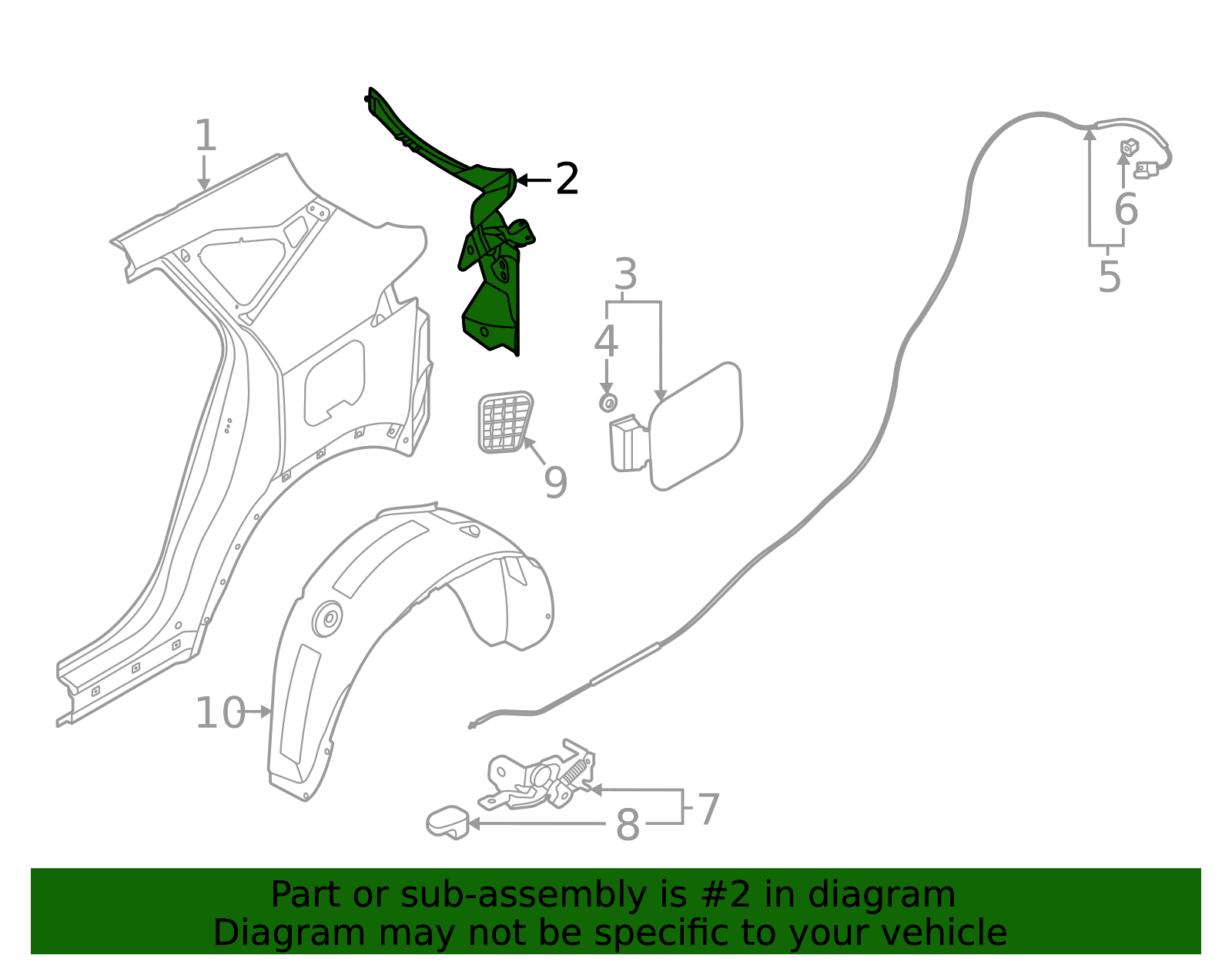 Genuine Kia Tail Lamp Pocket 71560-Q5000 for sale online | eBay