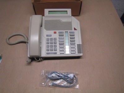 MERIDIAN OFFICE NT2K16GH03 PHONE W DISPLAY LINE POWER BLACK SHIPS FREE ...