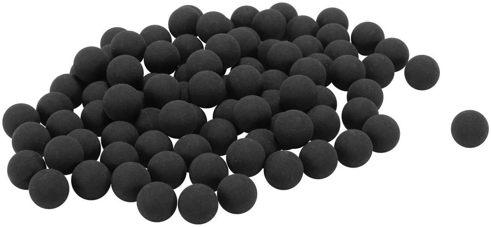 1,000 Rubber Balls .43 Cal Umarex T4E Non-Lethal Hard Riot Home Defense ...