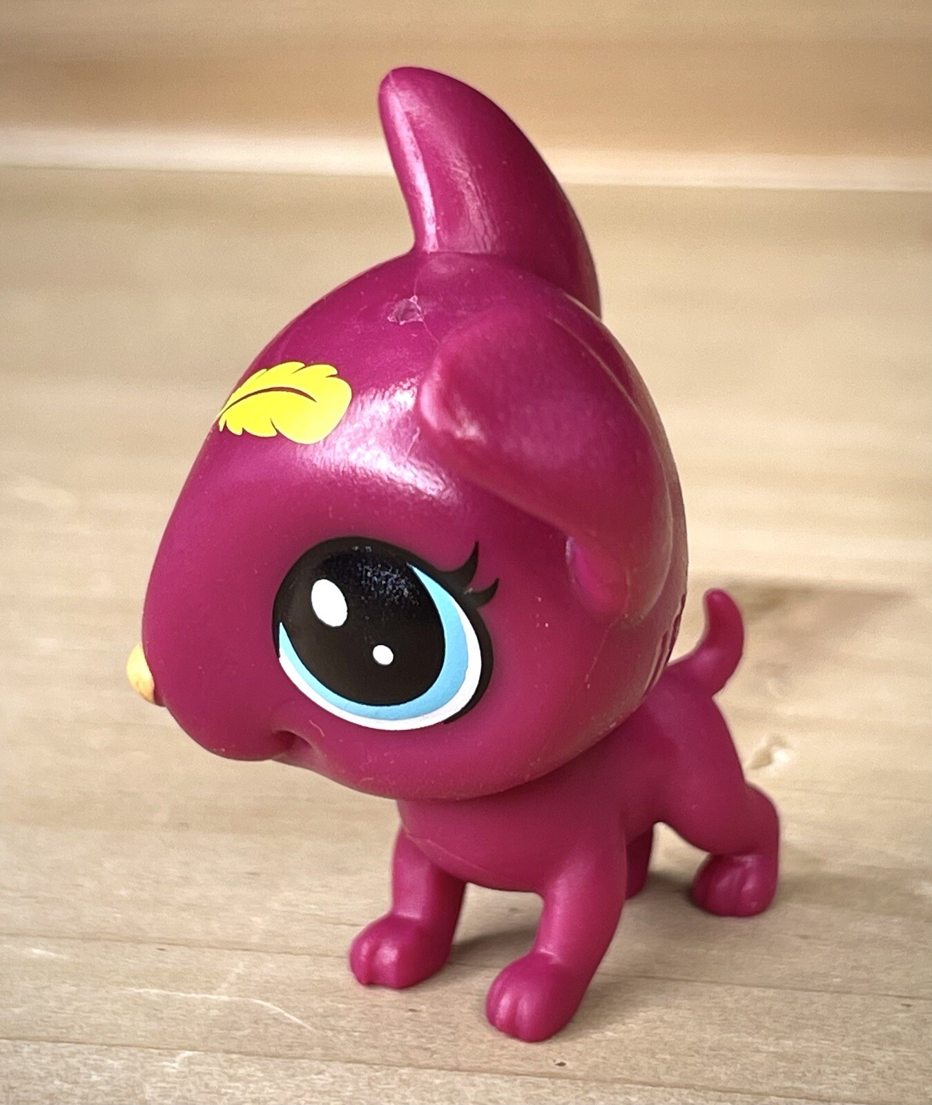 LPS Littlest Pet Shop Bull Terrier Dog Palmer Lucky Pets 2019 Red No ...