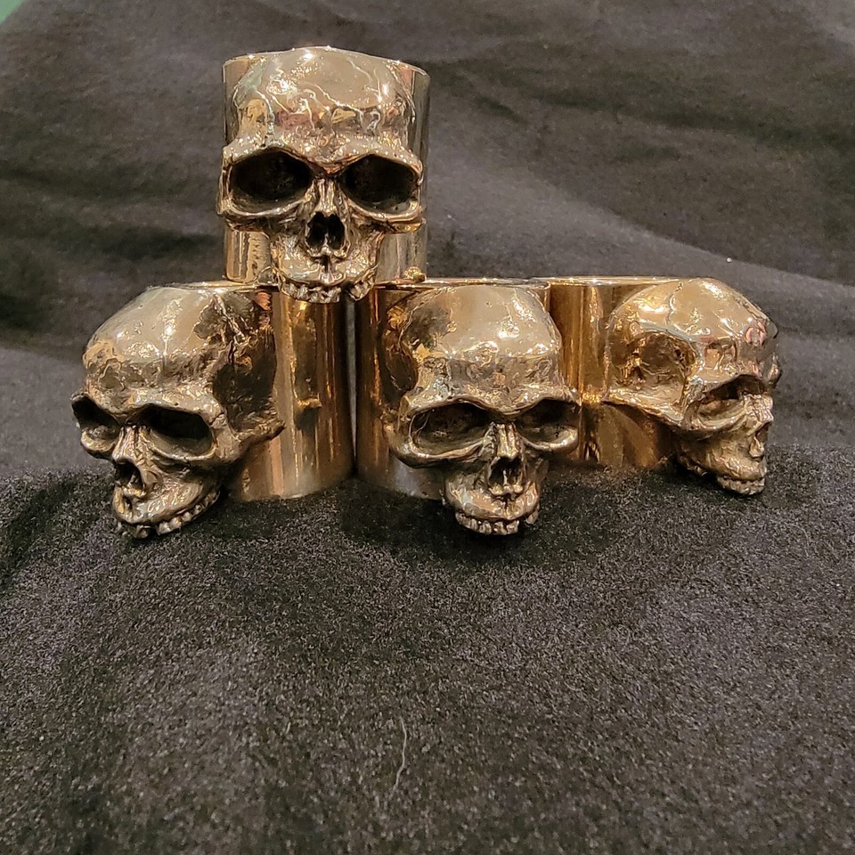 Brass Pushrod Collars Harley Davidson Knucklehead Panhead Shovelhead ...