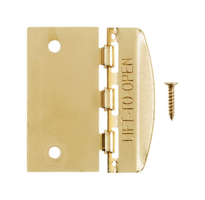 Bright Brass Flip Lock For For Inswinging Interior and Exterior Doors ...