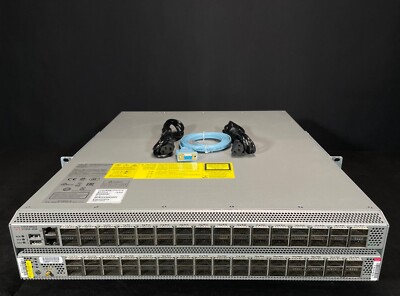Cisco Nexus N3K-C3164Q-40GE 64-Port QSFP+ 40GB Switch w/Dual Power ...