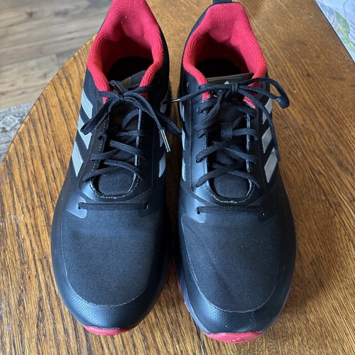 Adidas Adiwear Black & Red Size 14 Men Tennis Shoes Low Lace Sneakers ...