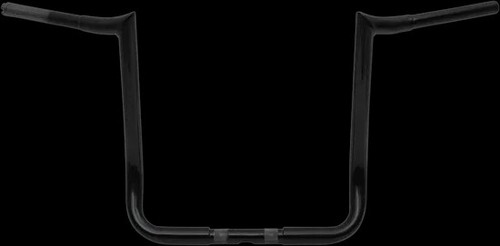 Black 1.25 Prime Ape Bagger Handlebars 16 Rise Harley Ultra Limited Low ...