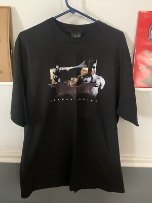 Batman Begins Movie Promo Graphic T-Shirt Size XL Alstyle Apparel VTG ...