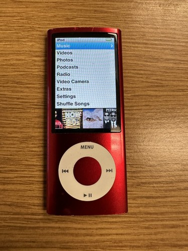 Apple iPod A1320 - No. 2317 - 5th Generation -Red - SCRACTH ON BACK ...