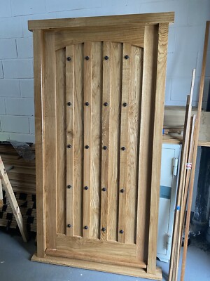 Hand Made Solid Oak Door | eBay UK