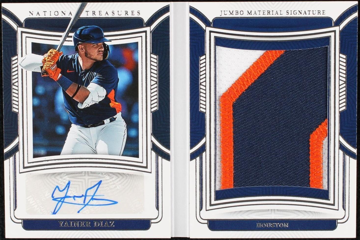 2023 Panini National Treasures - Jumbo Material Signature Booklets ...