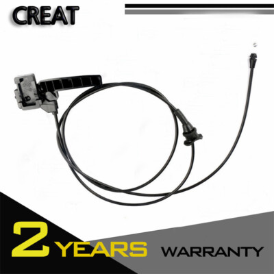 New Hood Latch Release Cable w/ Handle For Cadillac GM 2010-2015 SRX ...