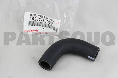 1626738020 Genuine Toyota HOSE, WATER BY-PASS, NO.3 16267-38020 | eBay