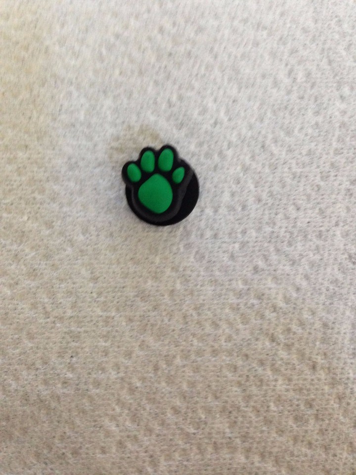 PAW JIBBITZ PAW SHOE CHARMS FIT CROCS PAW PRINT SHOE CHARMS PAW PRINT ...