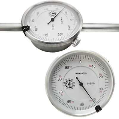 0-2" Precision Travel Dial Indicator 2" Measuring Range; 0.001 ...