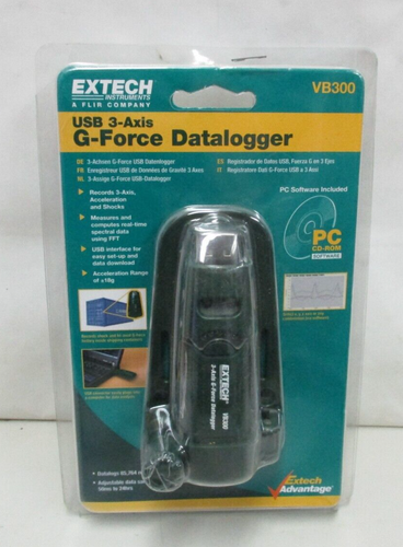 Extech Instruments USB 3-Axis G-Force Datalogger VB300 | eBay