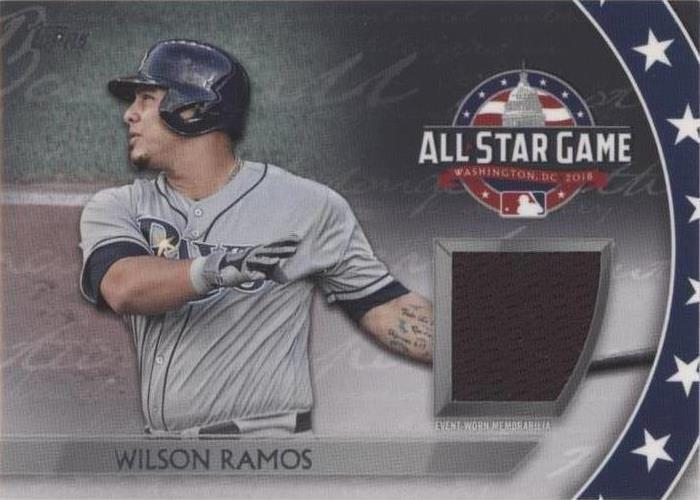 2018 Topps Update Series - All-Star Stitches Wilson Ramos #AST-WR (MEM ...