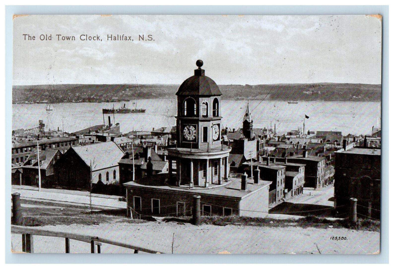 c1940's The Old Town Clock, Halifax Nova Scotia Canada Vintage Postcard ...