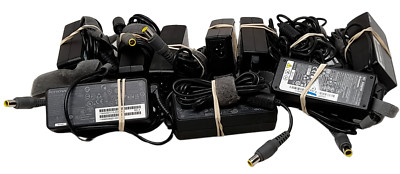 Genuine Lenovo Job Lot 10 X 7.9mm Various Yellow Round Tip Power ...