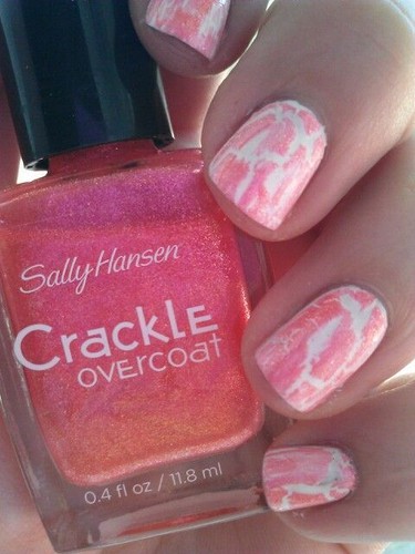 B2G1 FREE (Add 3) Sally Hansen Crackle Overcoat Nail Polish 01,03,04,08 ...