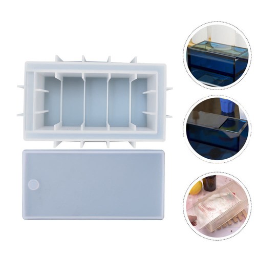 Moule De Boîte Rangement Moules Silicone Fabrication Moisissures | eBay