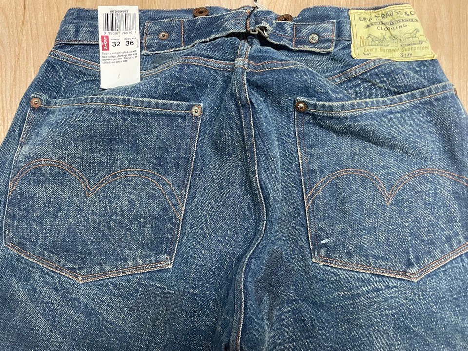 Levi's Vintage Clothing LVC Vault Piece 1915 201 Jean # 284 Style ...