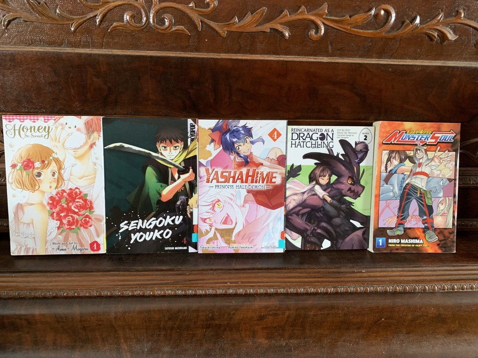 Lot of 25 mixed Manga/Graphic novels, English | eBay