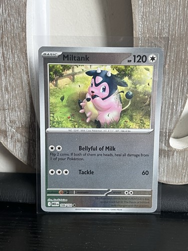 Miltank 106/132 Reverse Holo Pokemon TCG: Mega Evolution Near Mint (NM ...
