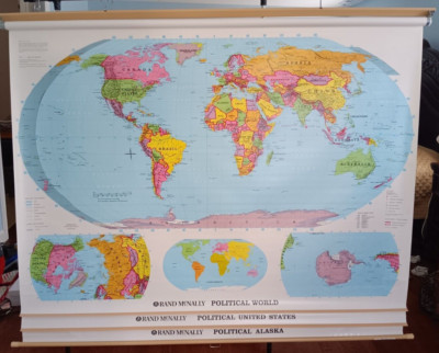 World Maps - Vintage School World Map