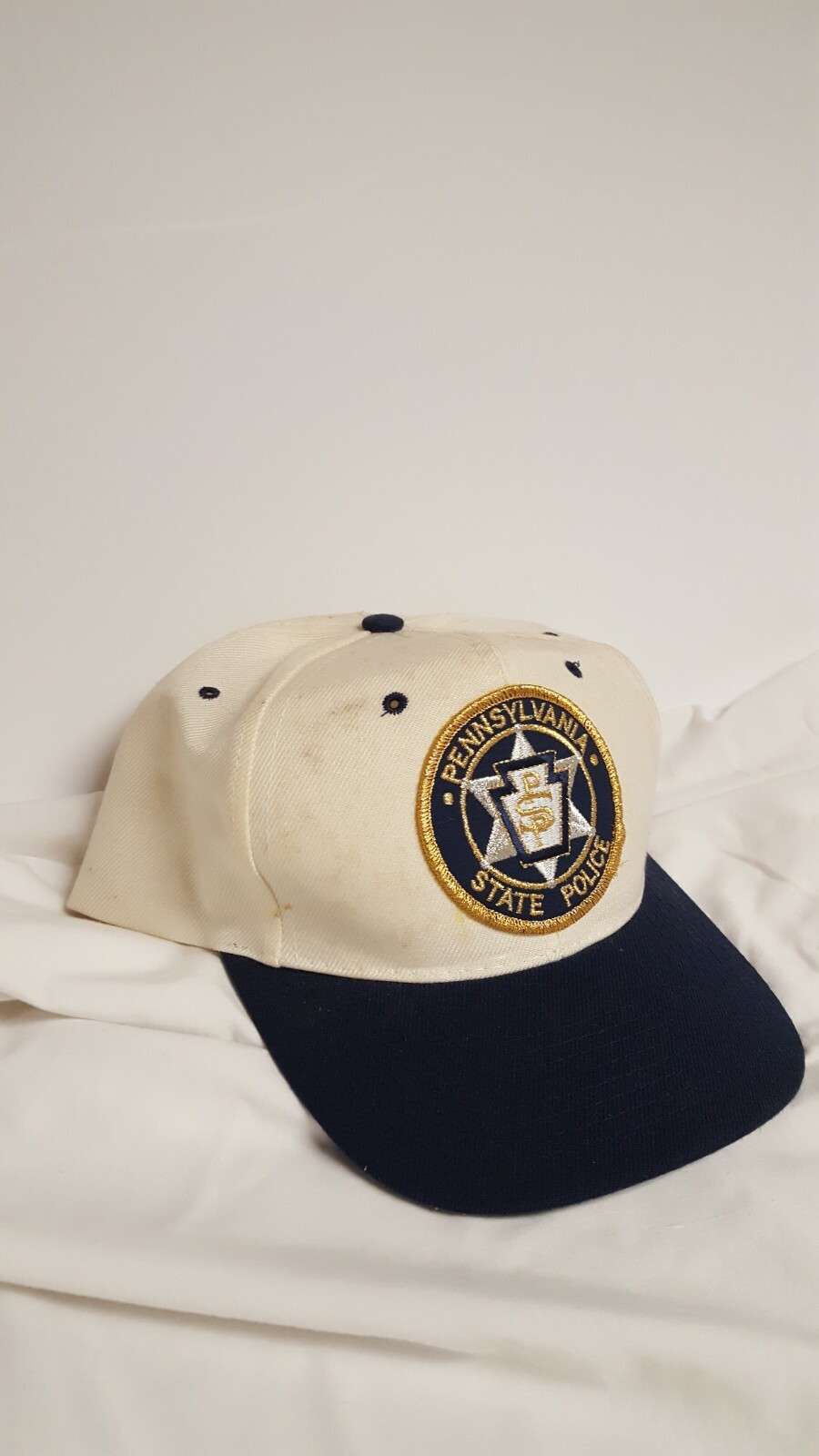 VINTAGE PENNSYLVANIA STATE POLICE HAT CAP SNAPBACK Pa… - Gem