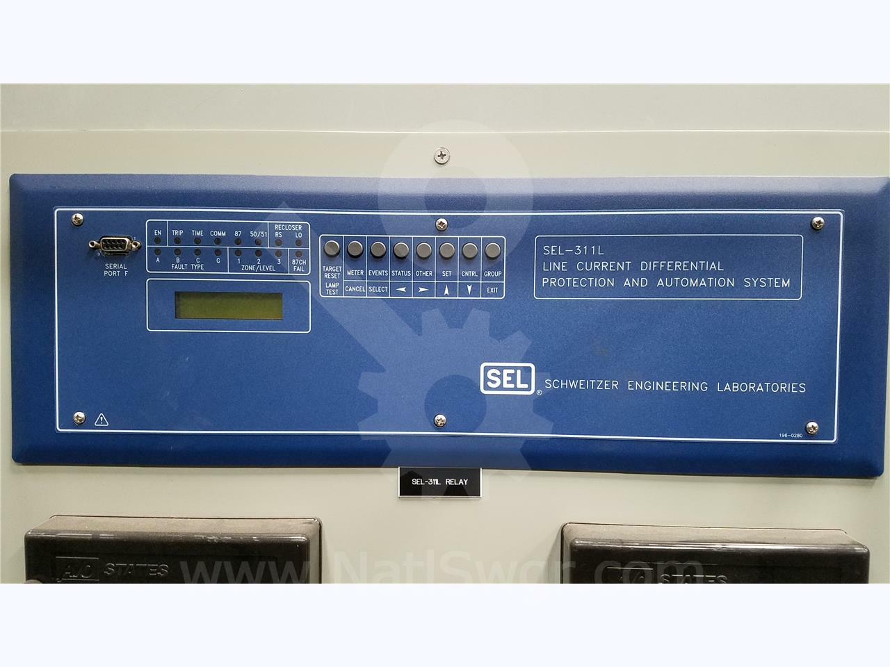 0311L03C0325XXXX - SCHWEITZER SEL-311L LINE CURRENT DIFFERENTIAL PROTE ...