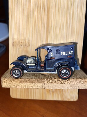 Hot Wheels Redlines Paddy Wagon Police Hot Rod, 1969 USA Vintage Die ...