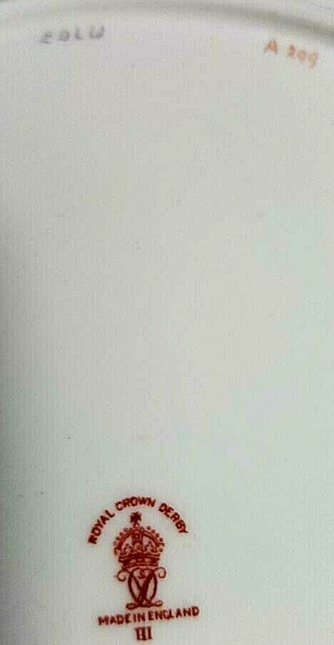 "America's Cup" "EDLU" Yacht Nautical Plate by WEJ Dean Crown Derby ...