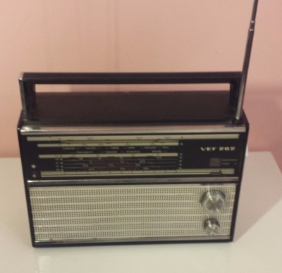 Vintage radio VEF - 202 Legendary Rare Transistor Latvia USSR Soviet ...