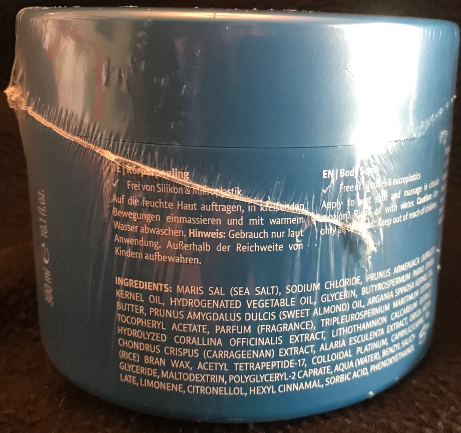 M. Asam Ocean Minerals Exfoliating Sea Salt Body Scrub Cream Germany ...