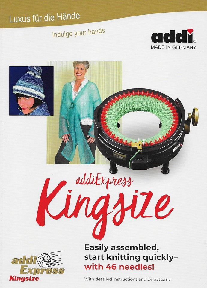 Pattern Books for Addi King Size Express Knitting Machines | eBay