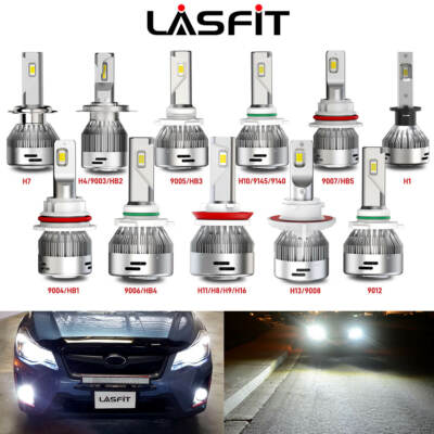 LASFIT LA Plus Series LED Headlight Bulbs Perfect Beam Pattern Replace ...