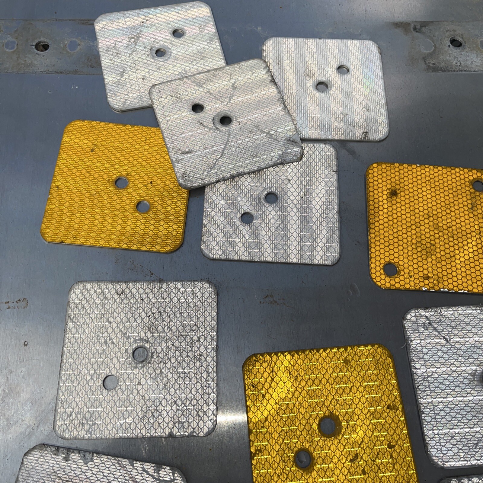 30 Bike Route - path markers metal sign - mountain trail safety 4inx4in ...