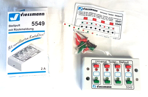 Viessmann 5549 Stellpult m. Rückmeldung HO TT N Modellbahn OVP | eBay