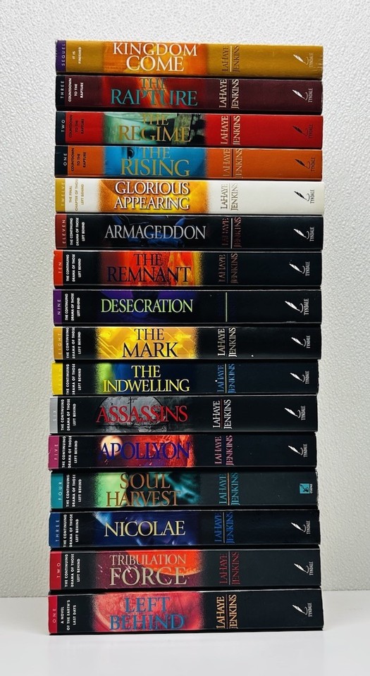 Complete Set of 16 LEFT BEHIND Books 1-16 pb Original Series by LaHaye ...
