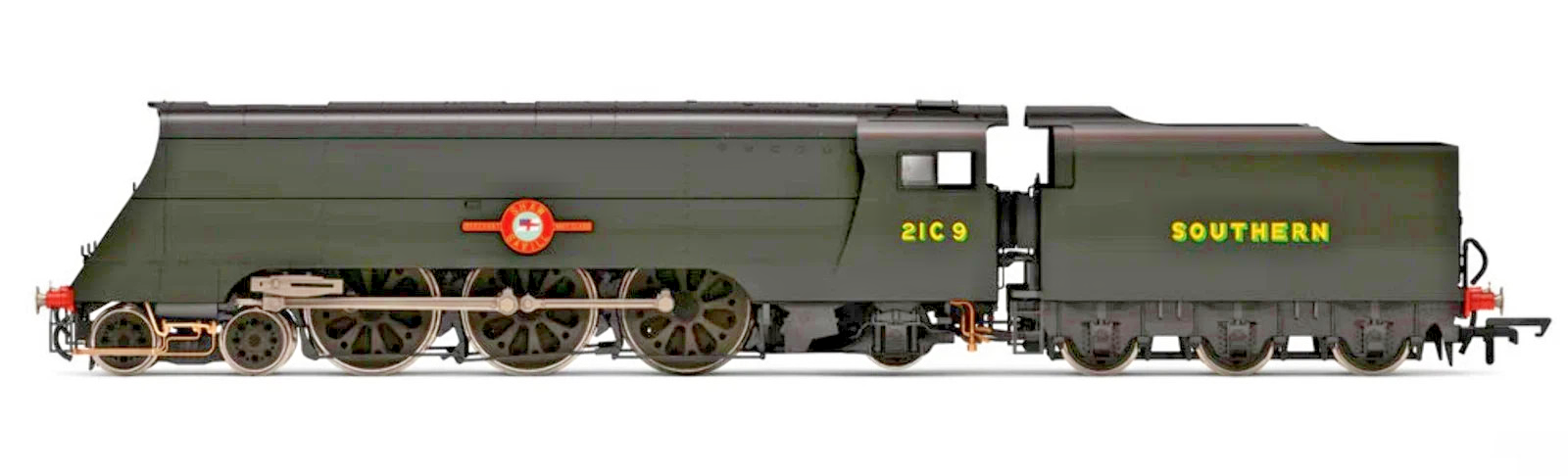 Hornby R30455 SR Merchant Navy Class "SHAW SAVILLE" 21C9 VE Day 80th ...