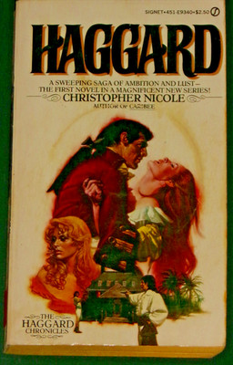 Haggard by Christopher Nicole, 1980, Paperback, Signet E9340, 1st ...