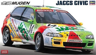 Hasegawa 1/24 Mugen JACCS Civic EG6 1992 JTC Racing Car Model Kit 20633 ...
